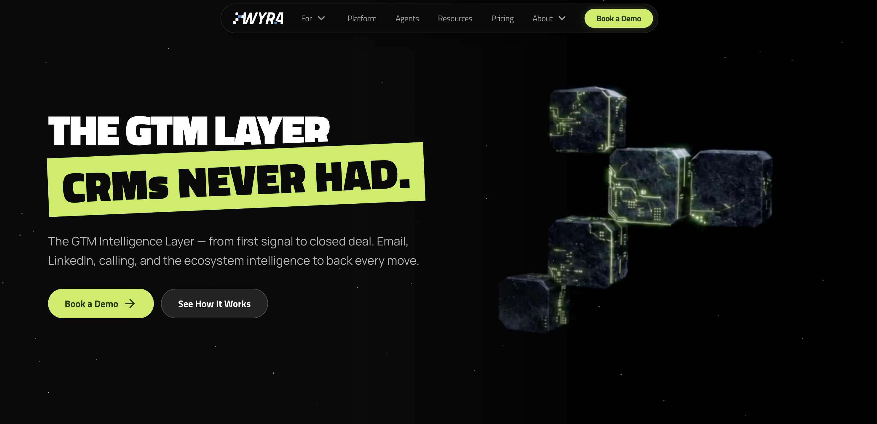 Wyra.ai | The GTM Layer Your CRM Never Had